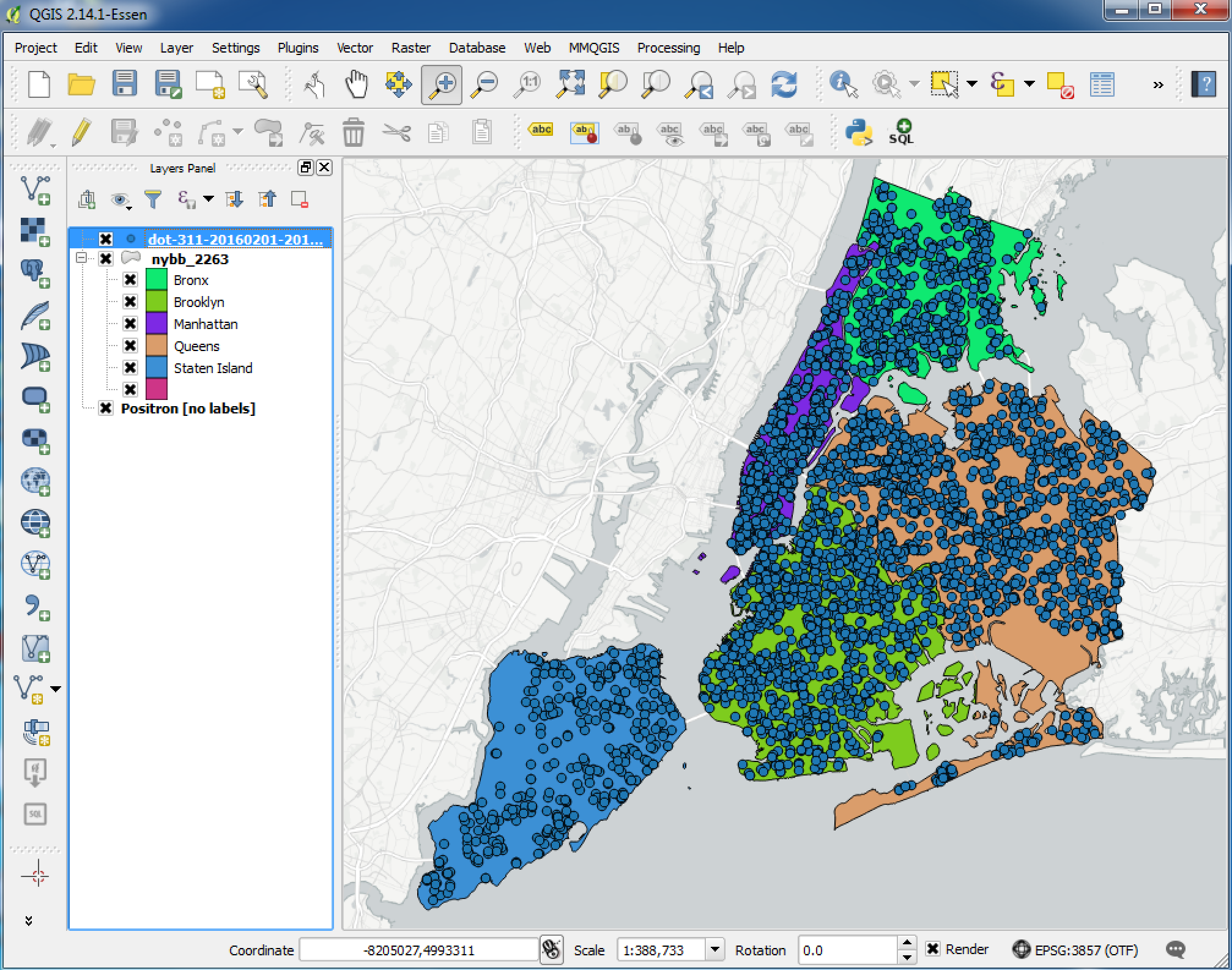 Intermediate GIS with QGIS and PostGIS | Datapolitan Training